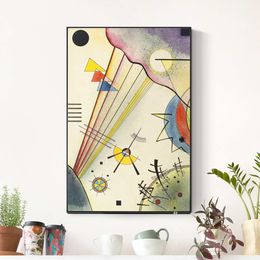Akustik-Wechselbild Wassily Kandinsky - Deutliche Verbindung