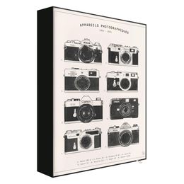 Bilderwelten Akustik-Wechselbild Appareils Photographiques