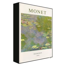Bilderwelten Akustik-Wechselbild Claude Monet - Seerosen - Museumsedition