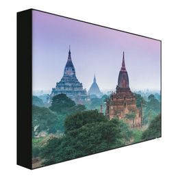 Bilderwelten Akustik-Wechselbild Sakralgeb&auml;ude in Bagan
