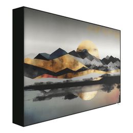 Bilderwelten Akustik-Wechselbild Geometrische Landschaft