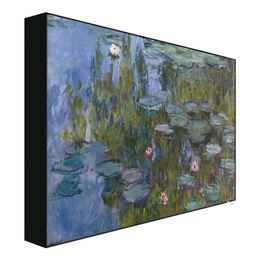 Bilderwelten Akustik-Wechselbild Claude Monet - Seerosen (Nympheas)