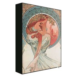 Bilderwelten Akustik-Wechselbild Alfons Mucha - Vier K&uuml;nste - Die Poesie