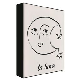 Bilderwelten Akustik-Wechselbild Alina Buffiere - La Luna