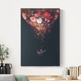 Akustik-Wechselbild Enkel Dika - Kosmische Blumen