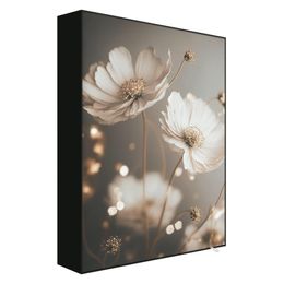 Bilderwelten Akustik-Wechselbild Blumen mit Bokeh