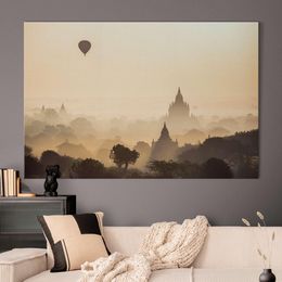 Akustikbild Hei&szlig;luftballon im Nebel