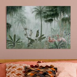 Akustikbild Flamingos im Dschungel