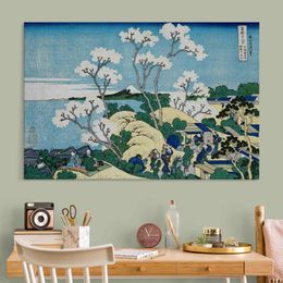 Akustikbild Katsushika Hokusai - Der Fuji von Gotenyama