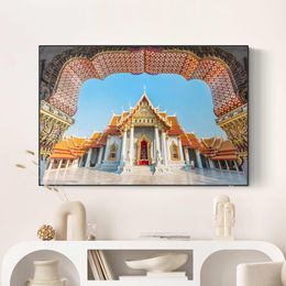 Akustik-Wechselbild Tempel in Bangkok