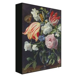 Bilderwelten Akustik-Wechselbild Daniel Seghers - Vase mit Blumen