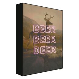 Bilderwelten Akustik-Wechselbild Beer Beer Deer
