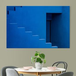 Akustikbild Blaue Architektur