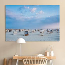 Akustikbild Strandk&ouml;rbe an der Nordsee