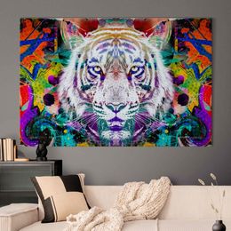 Akustikbild Street Art Tiger