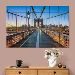 Akustikbild Morgenblick von der Brooklyn Bridge