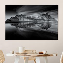 Bilderwelten Akustikbild Vesturhorn in Island