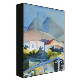 Bilderwelten Akustik-Wechselbild August Macke - Saint Germain bei Tunis
