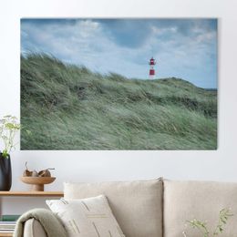 Bilderwelten Akustikbild St&uuml;rmische Zeiten am Leuchtturm