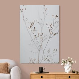 Akustikbild Zarte Knospen am Wildblumenzweig