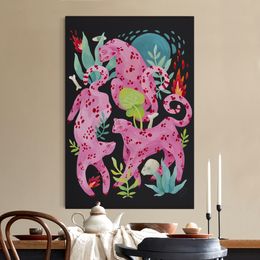 Akustikbild Pinke Leoparden
