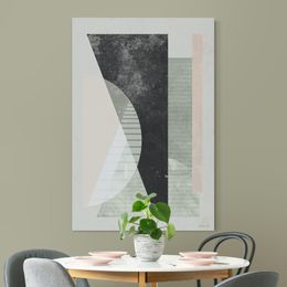 Akustikbild Sanftes Bauhaus mit Struktur