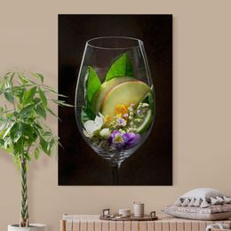 Akustikbild Aromen im Weinglas Apfel