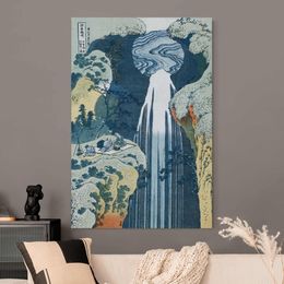 Akustikbild Katsushika Hokusai - Der Wasserfall von Amida