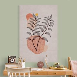 Akustikbild Boho Bl&auml;tter VI