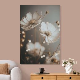 Akustikbild Blumen mit Bokeh