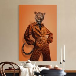 Akustikbild Modischer Leopard