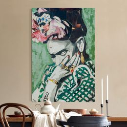 Akustikbild Frida Kahlo - Collage No.3