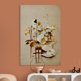 Akustikbild Abstraktes Bouquet