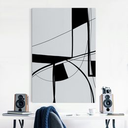 Bilderwelten Akustikbild originell beige Abstrakt Schallschutzbild - Abstrakt I - Wandbild Wohnzimmer Schlafzimmer
