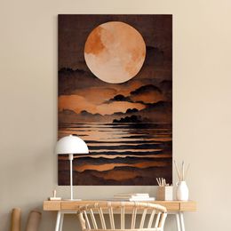 Akustikbild Oranger Mond