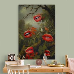 Akustikbild Lippen Dschungel