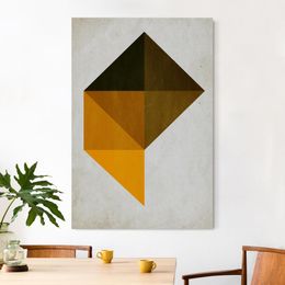 Bilderwelten Akustikbild Geometrisches Trapez