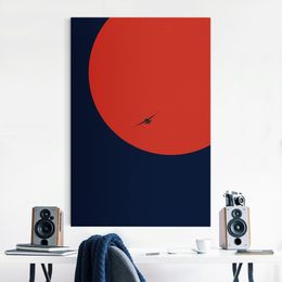 Bilderwelten Akustikbild Blutmond