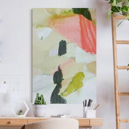 Bilderwelten Akustikbild Klangspiel in Fuchsia I
