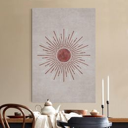 Akustikbild Boho Sonne I