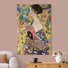 Akustikbild Gustav Klimt - Dame mit F&auml;cher