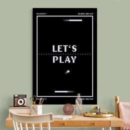 Akustikbild Klassik Videospiel in Schwarzwei&szlig; Let's Play