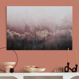 Akustikbild Goldene D&auml;mmerung Rosa