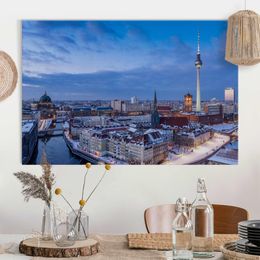 Bilderwelten Akustikbild Schnee in Berlin