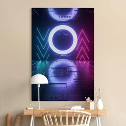 Akustikbild Bunte Neonlichter