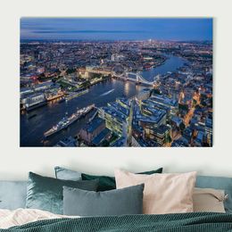 Bilderwelten Akustikbild Nachts in London