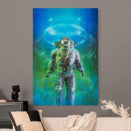 Akustikbild Astronaut in R&ouml;hre