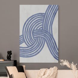 Akustikbild Knoten blau