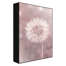 Bilderwelten Akustik-Wechselbild Pusteblume Bokeh rosa