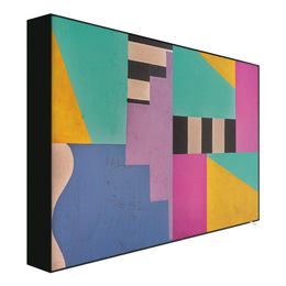 Bilderwelten Akustik-Wechselbild Big Bold Color Block Concrete